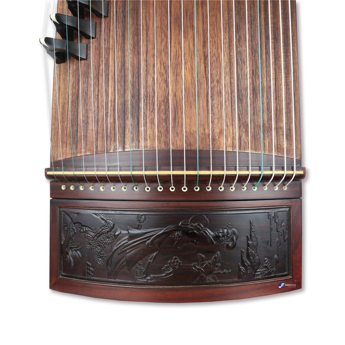 Yellow Sandalwood Guzheng - Shanghai Dunhuang | Clear Tone– Eason Music ...