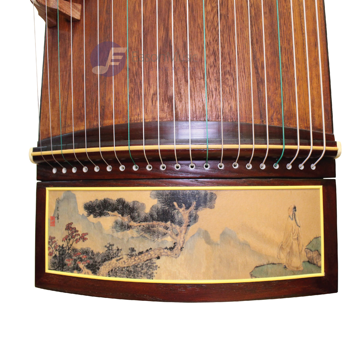 Manchurian Ash Guzheng - Starter Scholar Instrument– Eason Music Store